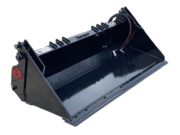 SPIDER EX72 Extreme Duty (4-n-1) multi purpose bucket for skid steer ...
