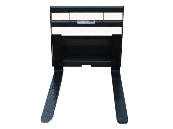 SPIDER Rail type pallet forks for mini loader - Spider Attachments