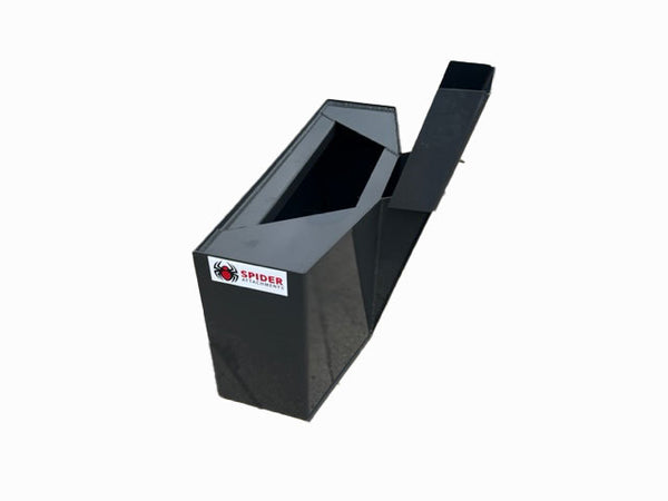 SPIDER dispensing bucket for mini loader - Spider Attachments