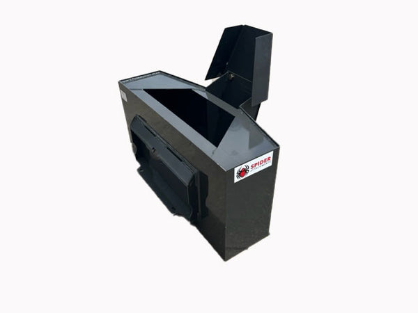SPIDER dispensing bucket for mini loader - Spider Attachments