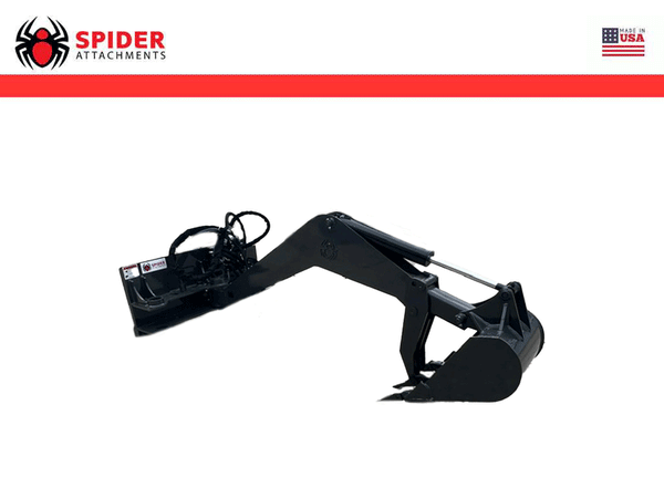 BACKHOE (SSL) - Spider Attachments