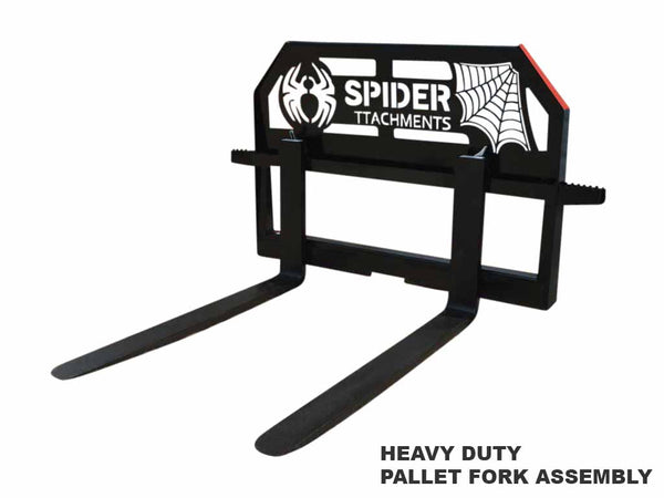 PALLET FORK (SSL) Tagged "PALLET FORK (SSL)" - Spider Attachments